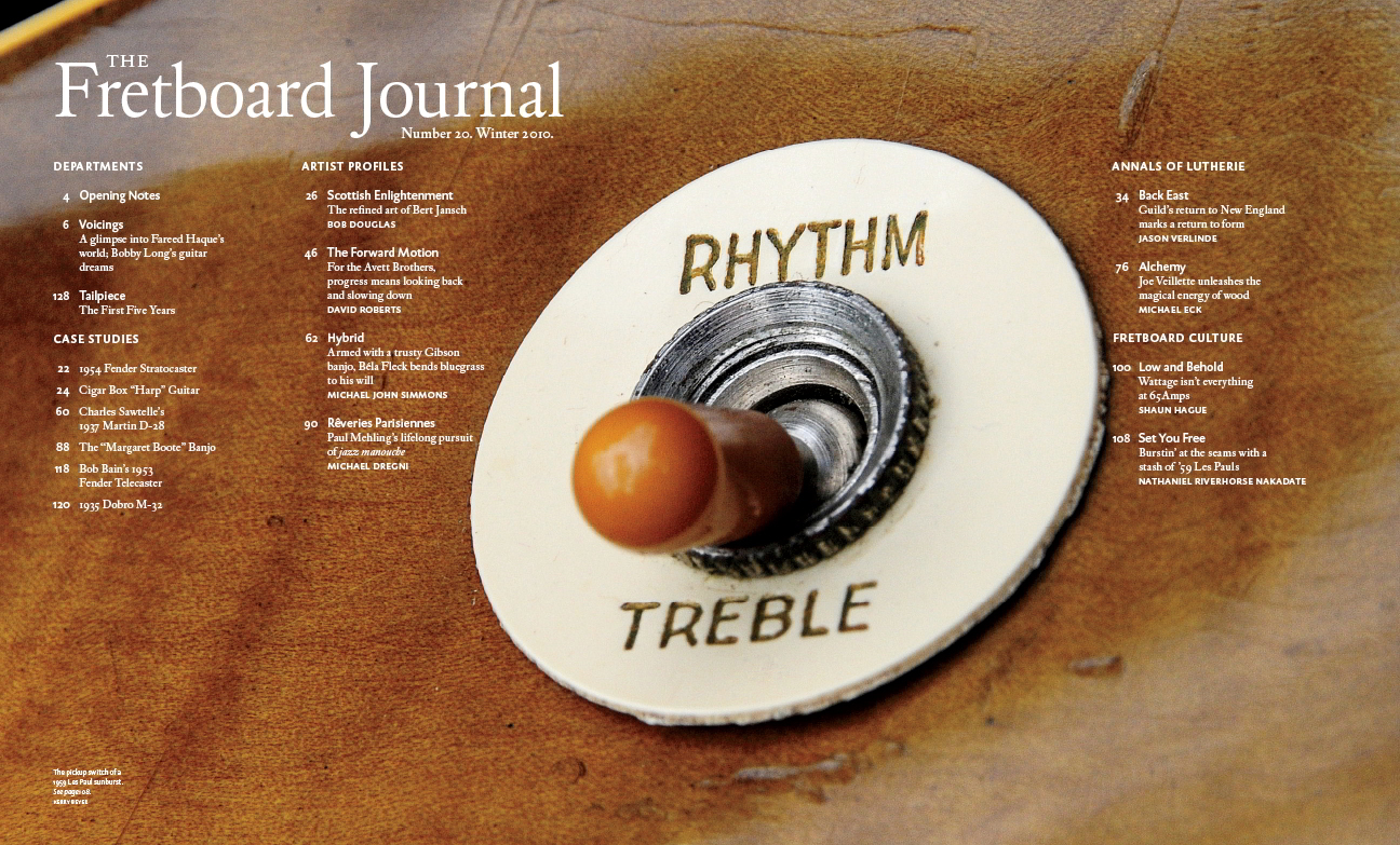 Fretboard Journal 20: What’s Inside - Fretboard Journal