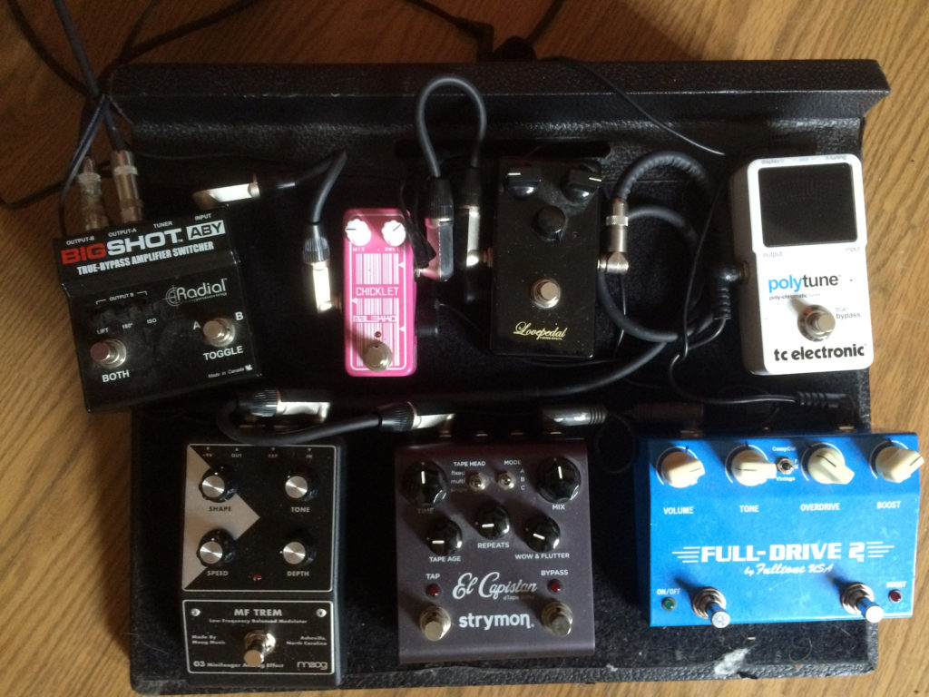 Six Strings from Stardom: Johnny Sangster with case/lang/veirs ...